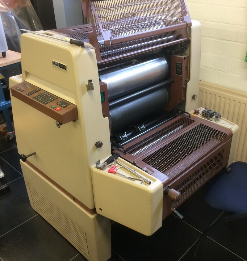 1 color Used Rotaprint R37K year 1986 | PressCity