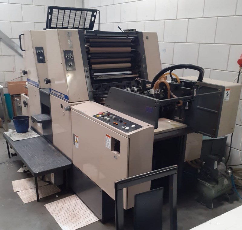 2 color Used Shinohara 52-2 sheet offset press year 1996 | PressCity
