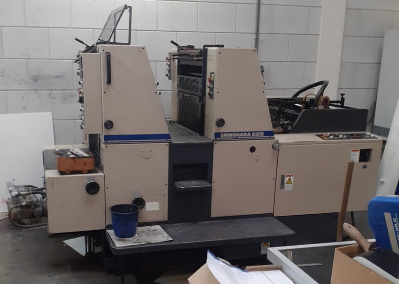 2 color Used Shinohara 52-2 sheet offset press year 1996 | PressCity