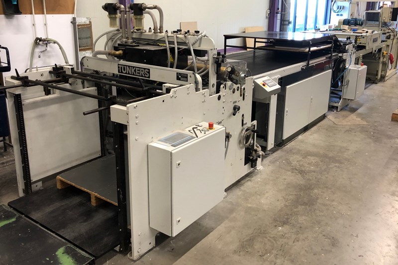 Used Tünkers S-1100 litho laminator year 2019 | PressCity