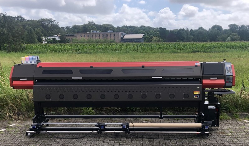 Utilisé WitColor Ultra 9100 (320cm) Eco-Solvent banner printer year ...