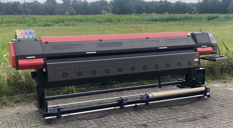 Utilisé WitColor Ultra 9100 (320cm) Eco-Solvent banner printer year ...
