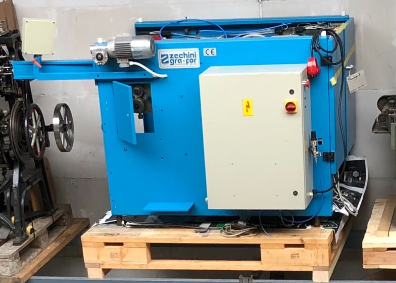 Used Zechini Roby One + SMM74 gluing machine / casemaker year 1997 ...