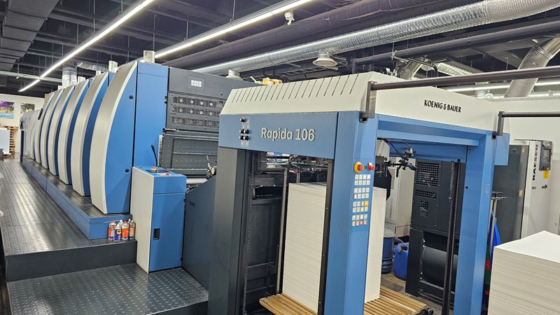 6 color Used KBA Rapida 106-6+L SPC ALV2 year 2019 | PressCity