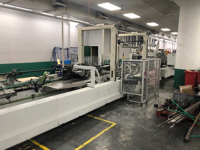 Used Bobst Alpina A3 110 Matic folder gluer capable of straightline ...