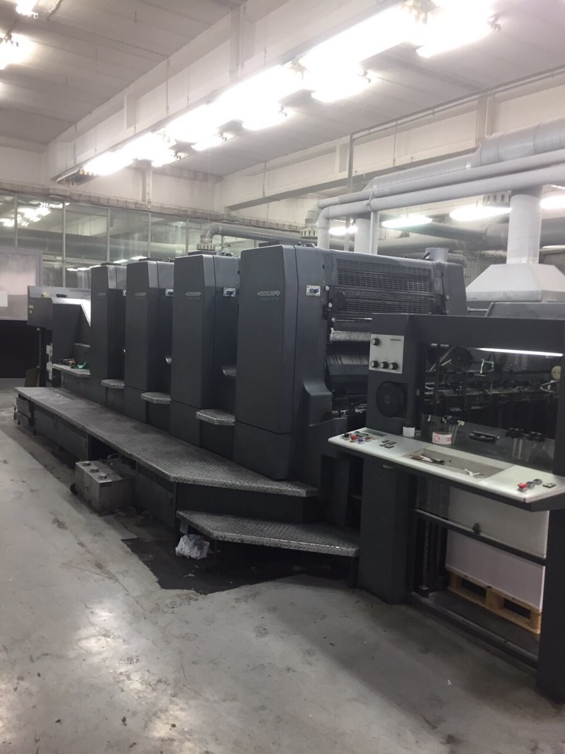 4 color Used Heidelberg Speedmaster CD 102-4 year 1998 | PressCity