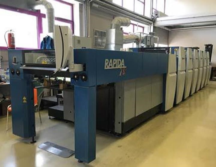 5 color Used KBA Rapida 75 - 5 + L year 2010 | PressCity