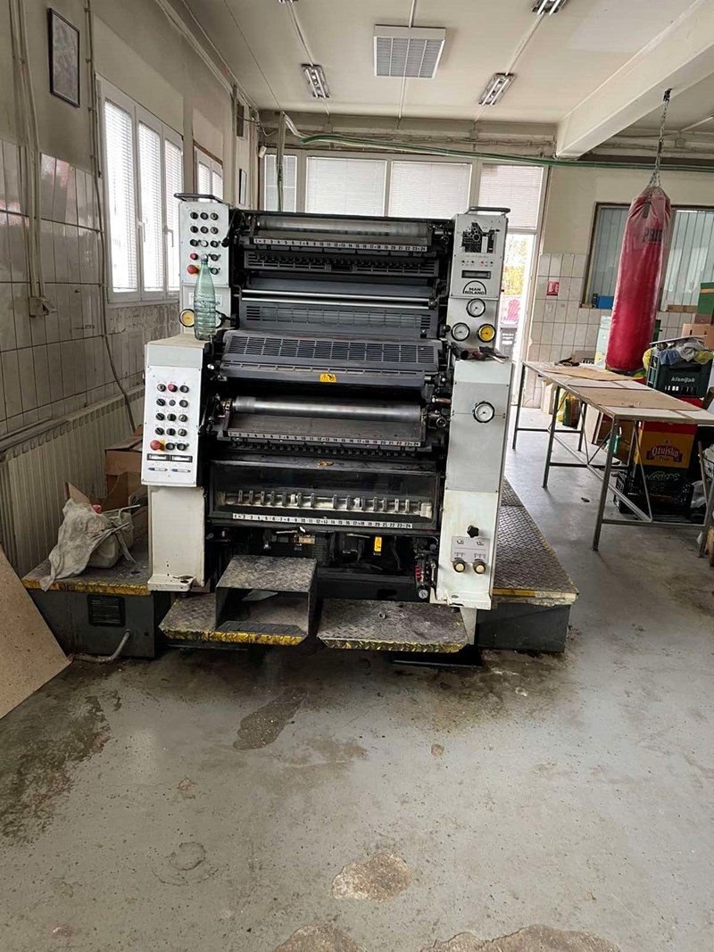 2 color Used Manroland 202T OB year 2000 | PressCity