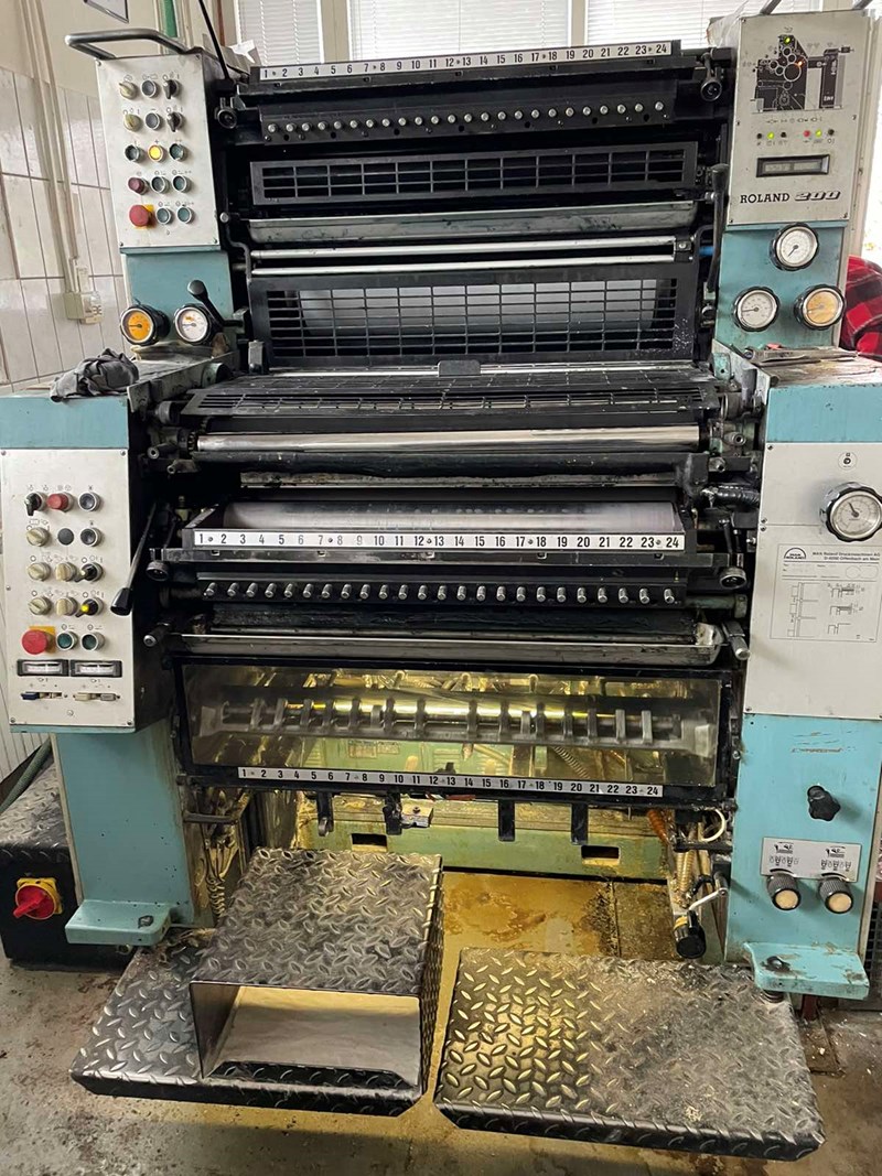 2 color Used Manroland 202T OB year 1990 | PressCity