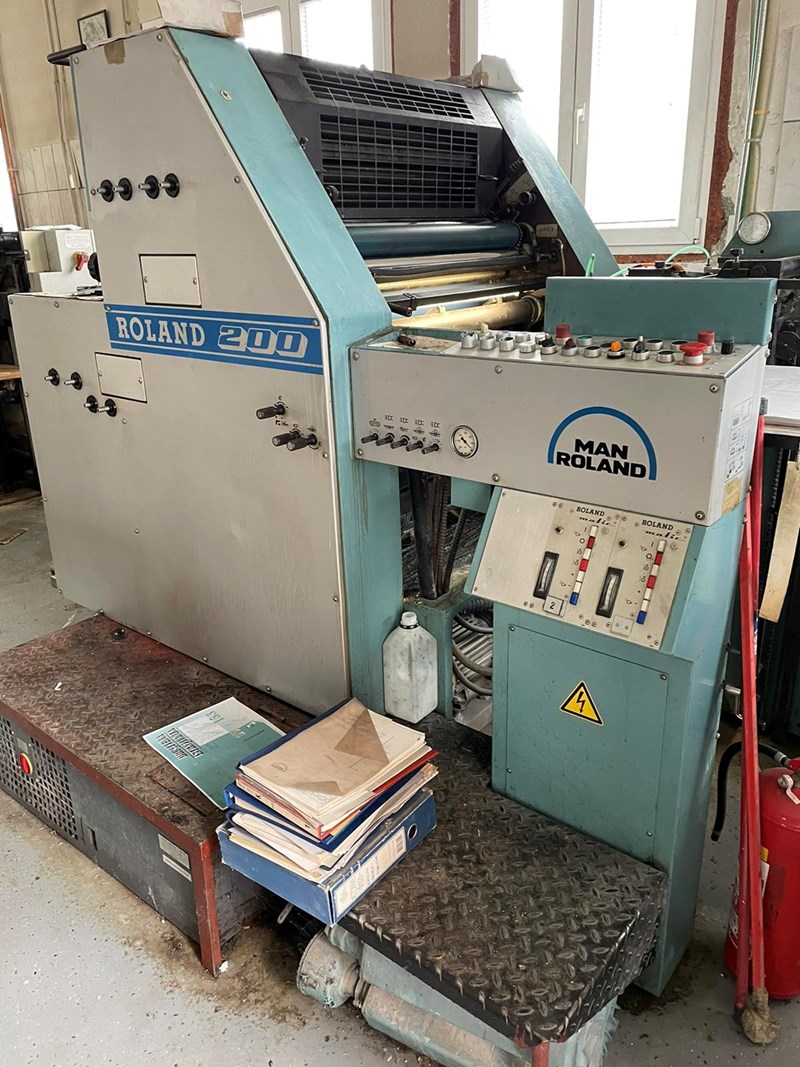 2 color Used Manroland 202T OB year 1990 | PressCity