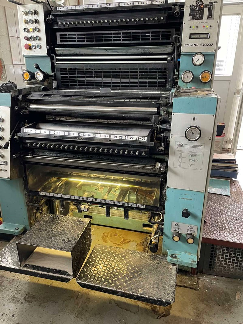 2 color Used Manroland 202T OB year 1990 | PressCity