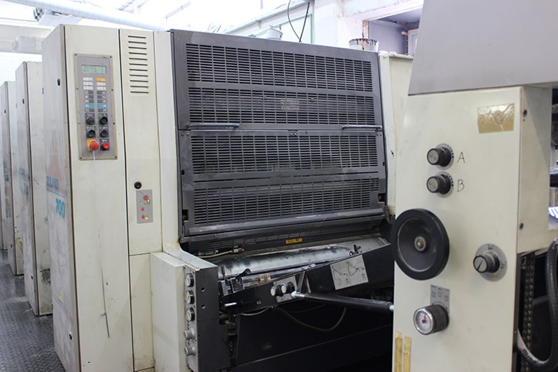 5 color Used ROLAND R 705 3B PP year 1997 | PressCity