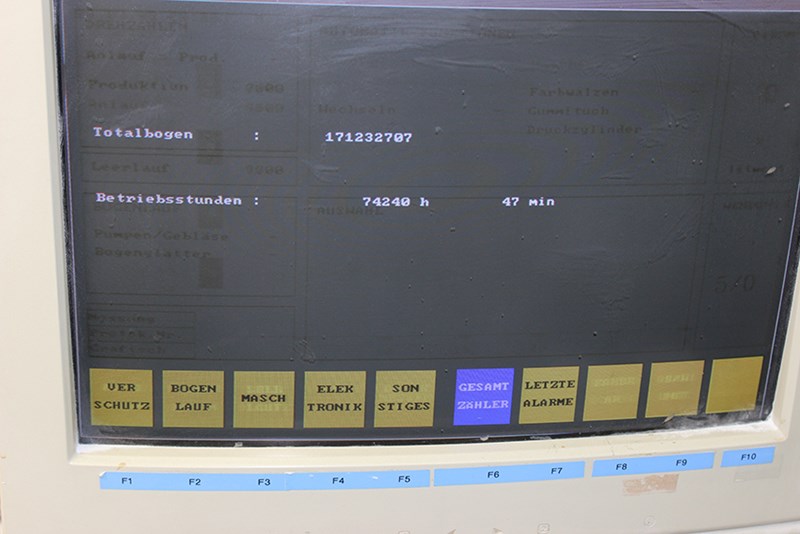 5 color Used ROLAND R 705 3B PP year 1997 | PressCity