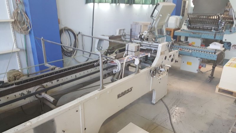 Used folder gluer BOBST PCR-444 year 1970 | PressCity