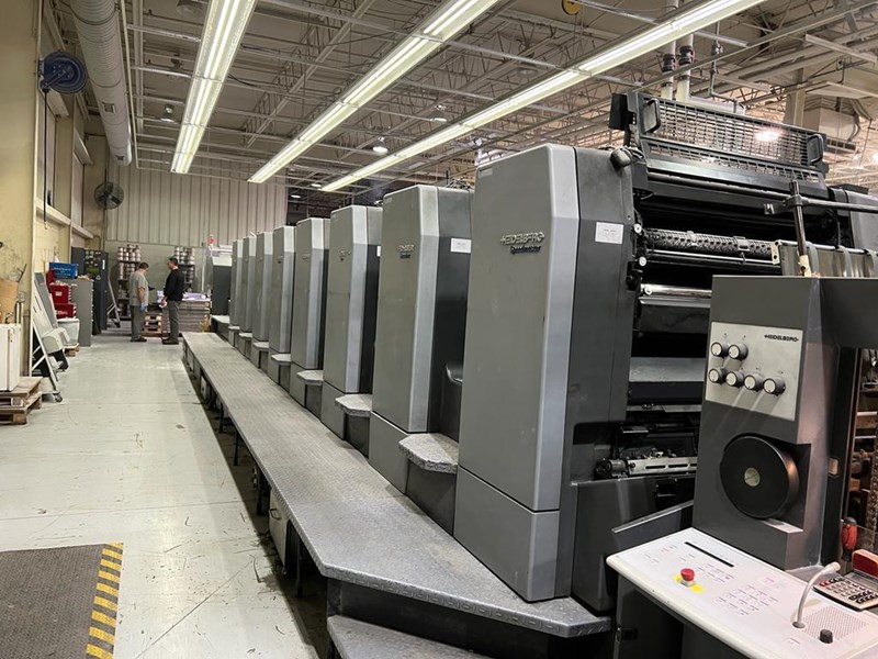 8 color Used Heidelberg CD 102-8P CP 2000 4/4 pef year 2000 | PressCity