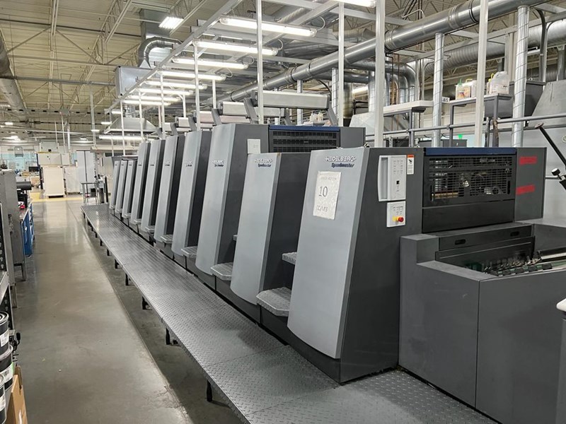5 color Used Heidelberg CD 74 year 2007 | PressCity