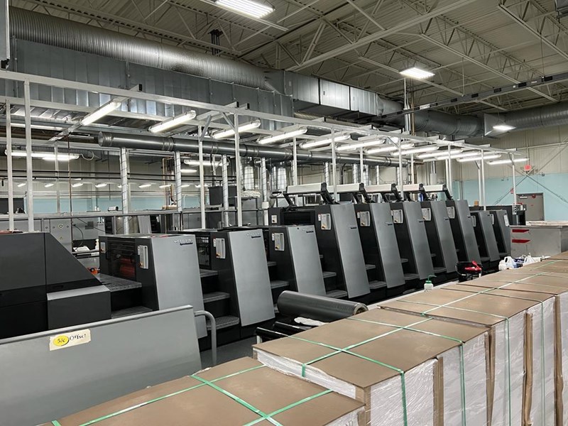 5 color Used Heidelberg CD 74 year 2007 | PressCity