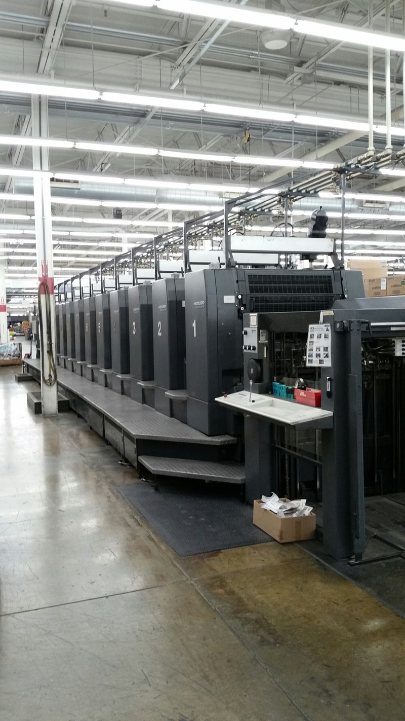 12 color Used Heidelberg Speedmaster SM 102 12P year 1999 | PressCity