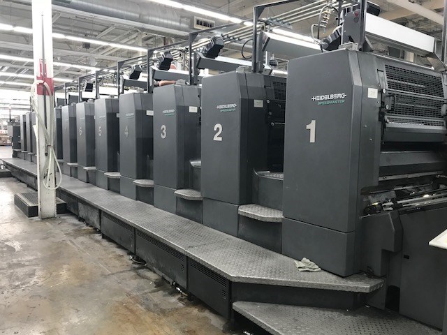12 color Used Heidelberg Speedmaster SM 102 12P year 1999 | PressCity