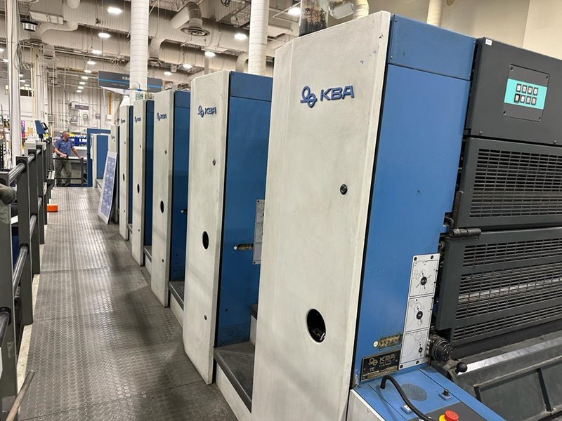 5 color Used KBA Rapida 105 CX year 2007 | PressCity