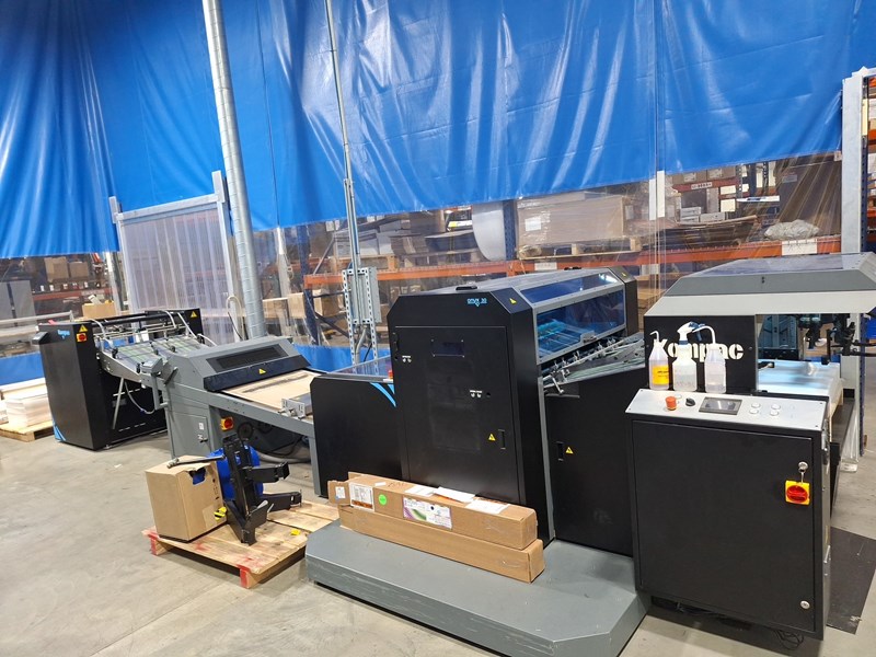 Used 2019 Kompac Onyx 30 Spod Flood Coater year 2019 | PressCity