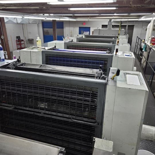 6 color Used Man Roland R700 3 B 6 Color 40 Inch Press with Coater year ...