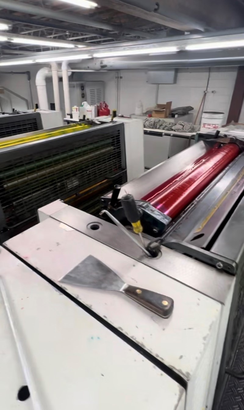 6 color Used Man Roland R700 3 B 6 Color 40 Inch Press with Coater year ...