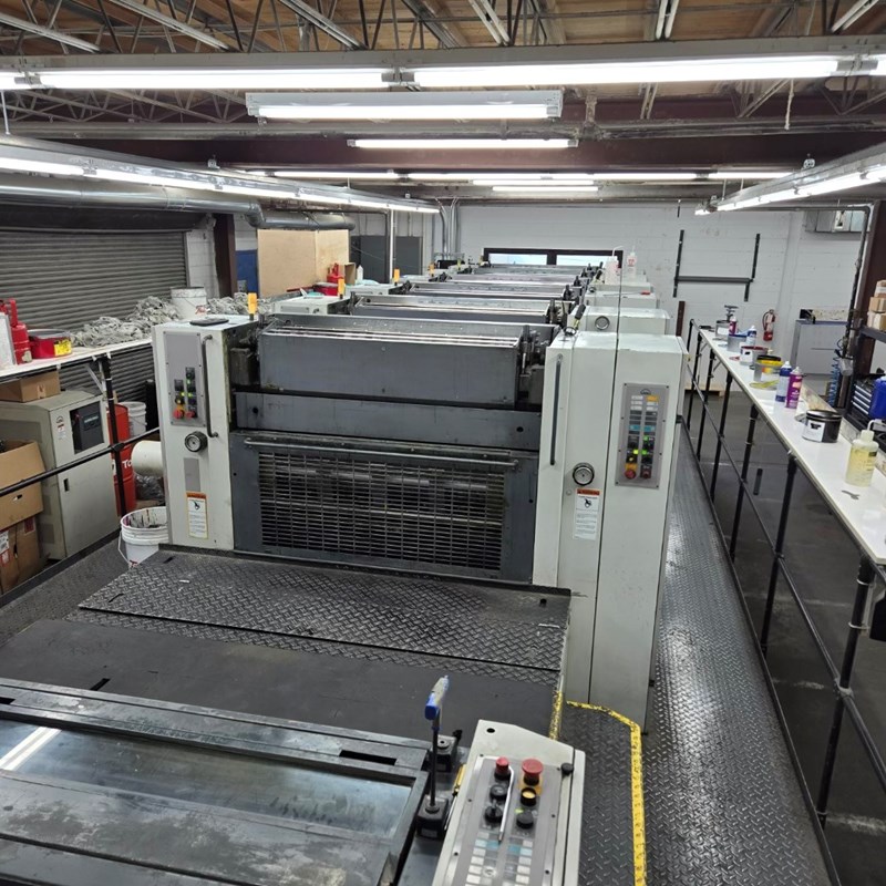 6 color Used Man Roland R700 3 B 6 Color 40 Inch Press with Coater year ...