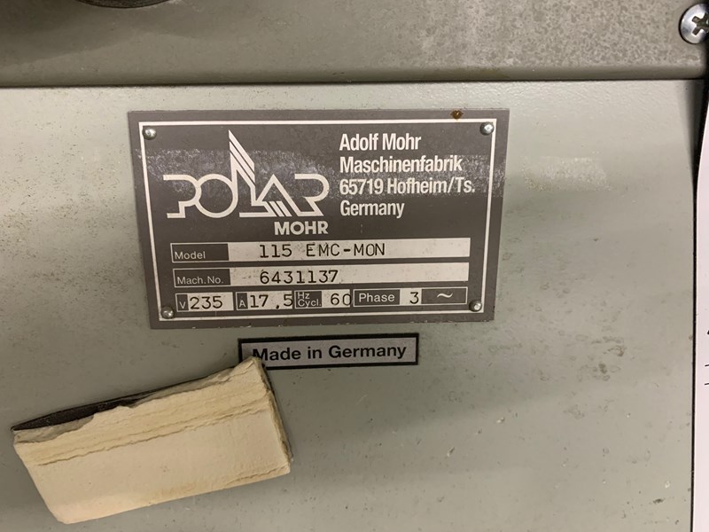 Used Polar 115 EMC Monitor year 1994 | PressCity