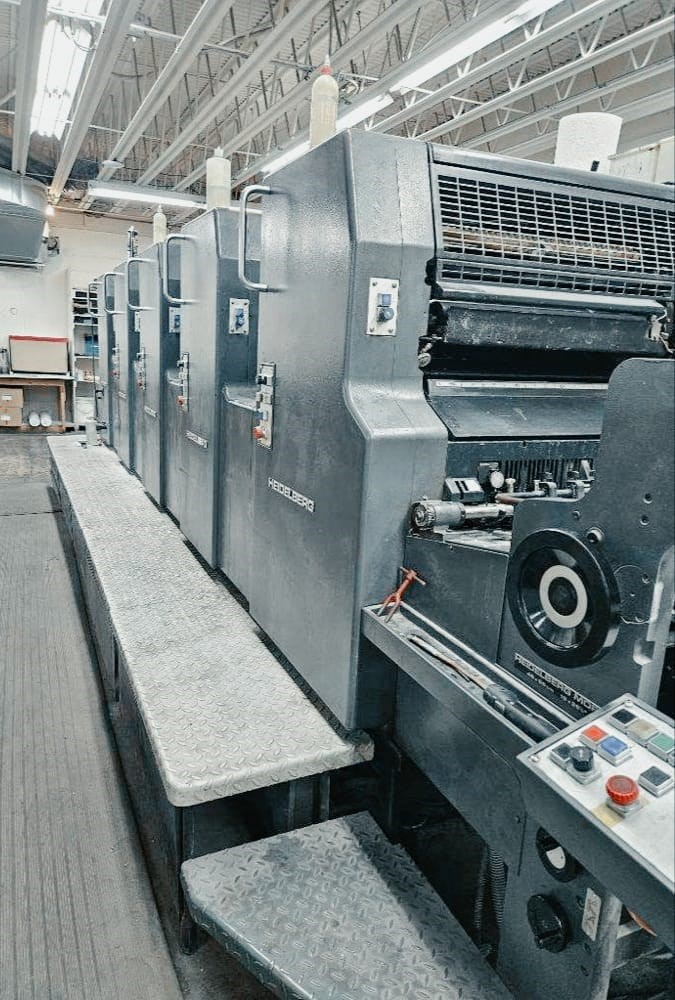 5 color Used Heidelberg MOFP year 1991 | PressCity