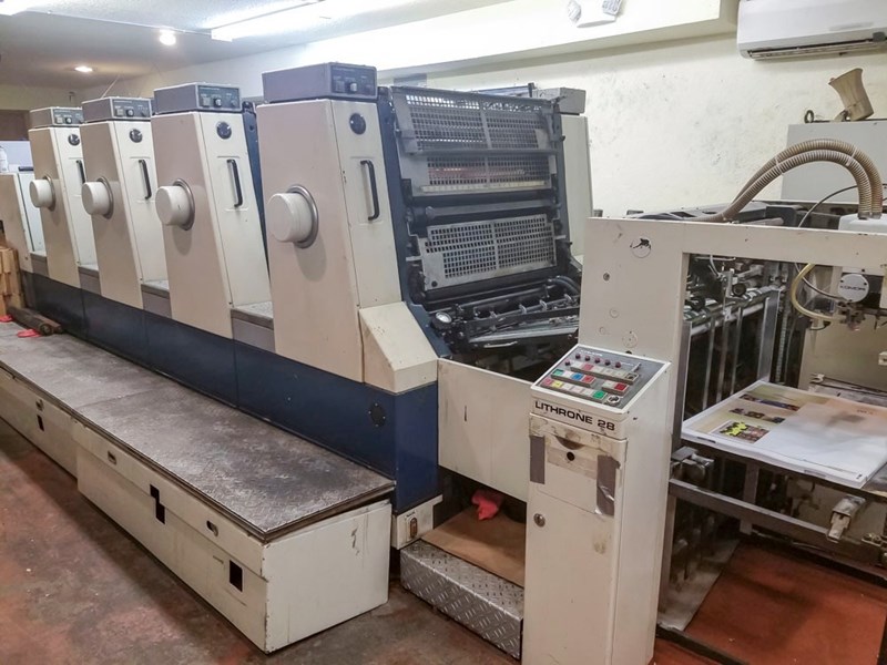4 color Used Komori L428 year 1990 | PressCity