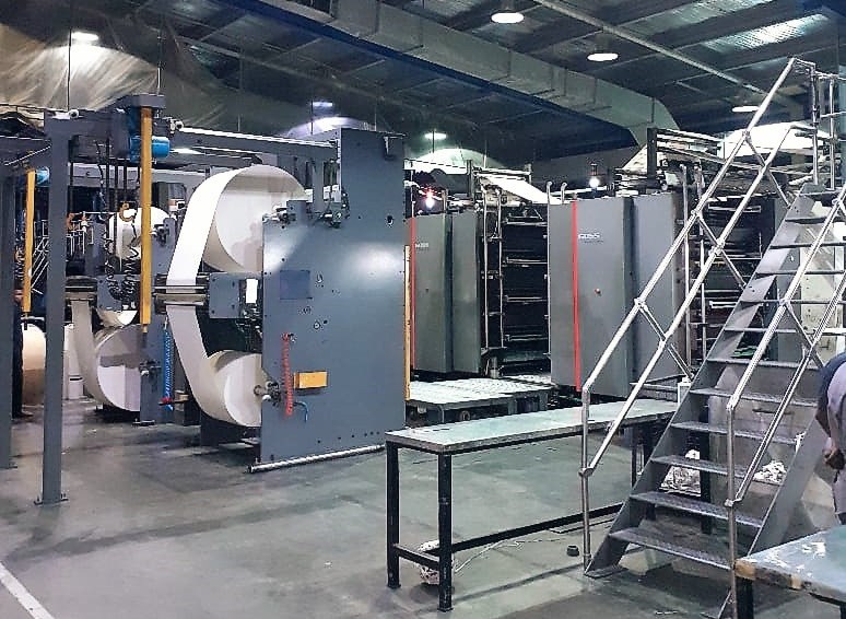 Used Goss Magnum Compact 3 tower press with Autoplate year 2014 | PressCity