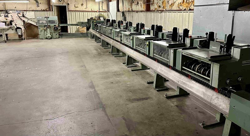 Used Müller Martini 321 Fox saddle stitcher year 1993 | PressCity