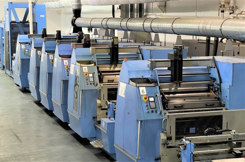 Used Muller Martini VSOP 850 flexible packaging press year 2012 | PressCity