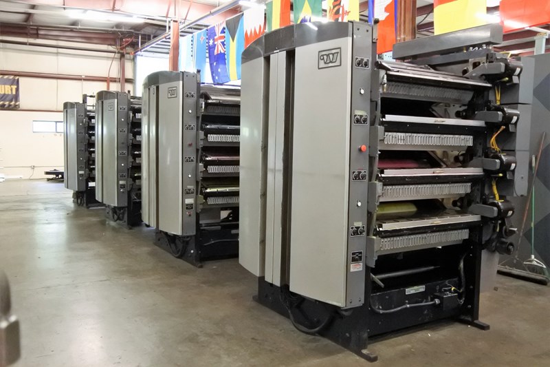 Used Quad-Stack 4 unit newspaper press year 2008 | PressCity