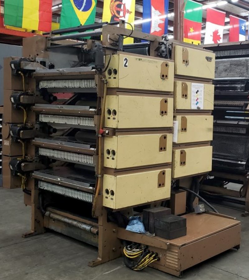 Used Quad-Stack 22 3/4" (578mm) newspaper tower year 2003 | PressCity