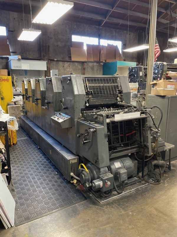 5 color Used Heidelberg GTOFP-52 year 1990 | PressCity