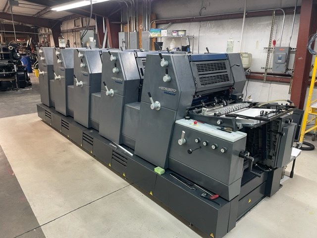 5 color Used Heidelberg GTO 52-5P3 year 2001 | PressCity
