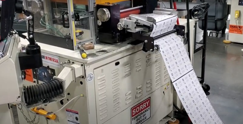 Used Preco Servo Press Flat Bed Die Cutter | PressCity