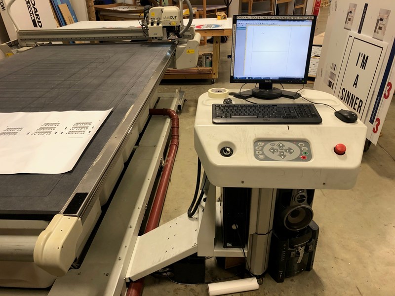 Used Esko Kongsberg i-XL24 CNC Table year 2012 | PressCity