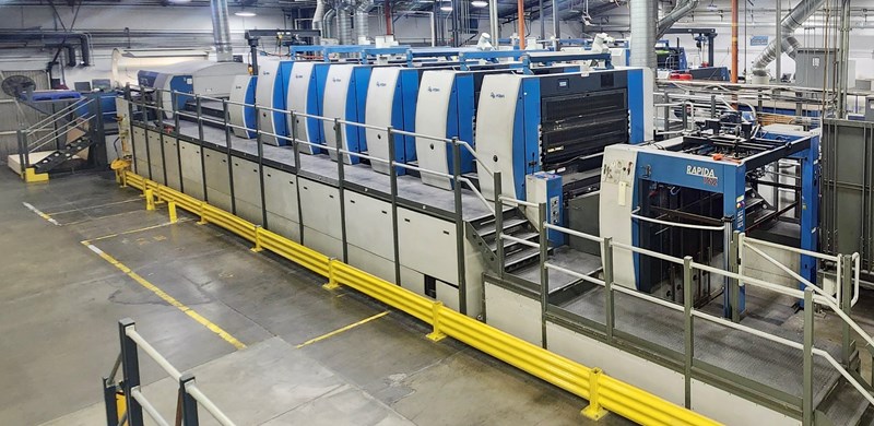 6 color Used KBA Rapida 162A-6+L year 2007 with UV | PressCity