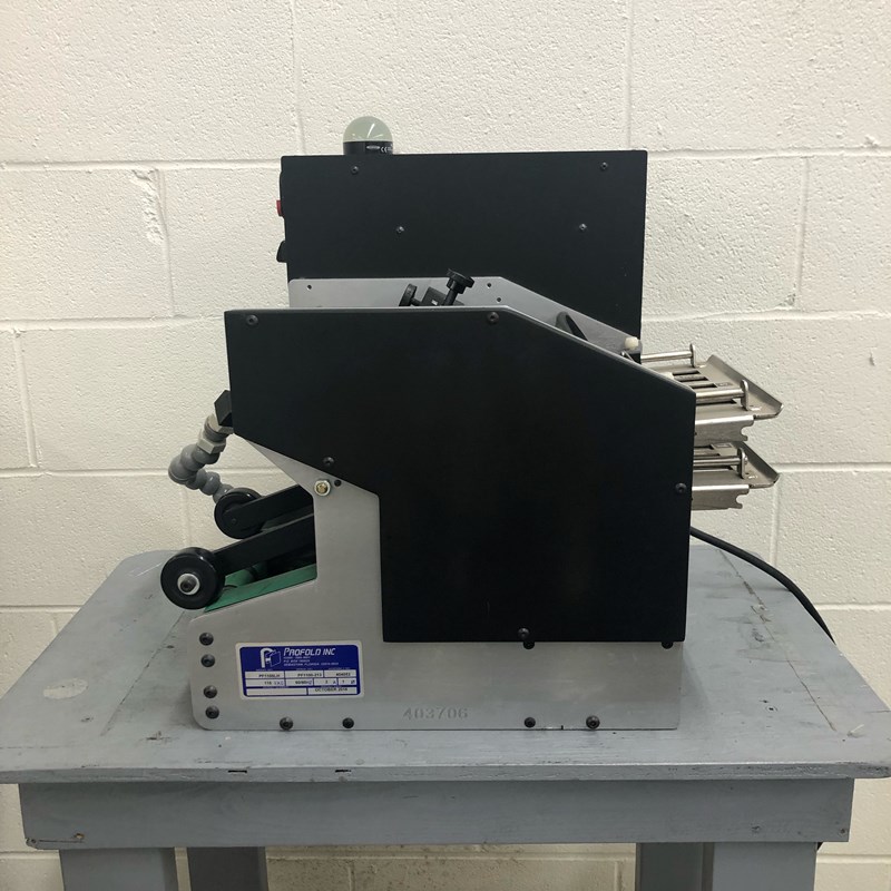Used ProFold PF1100LH High Speed folder/inserter year 2016 | PressCity