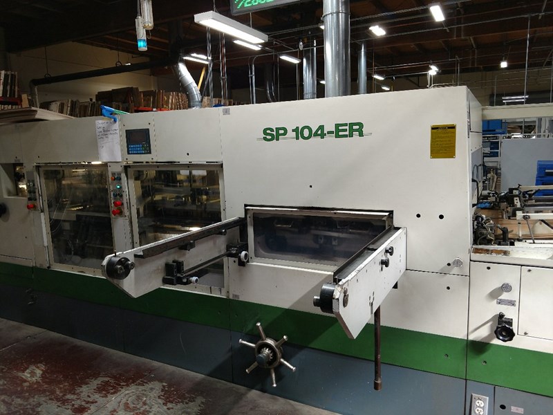 Used 1999 Bobst 104 ER Die Cutter-Blanker year 1999 | PressCity