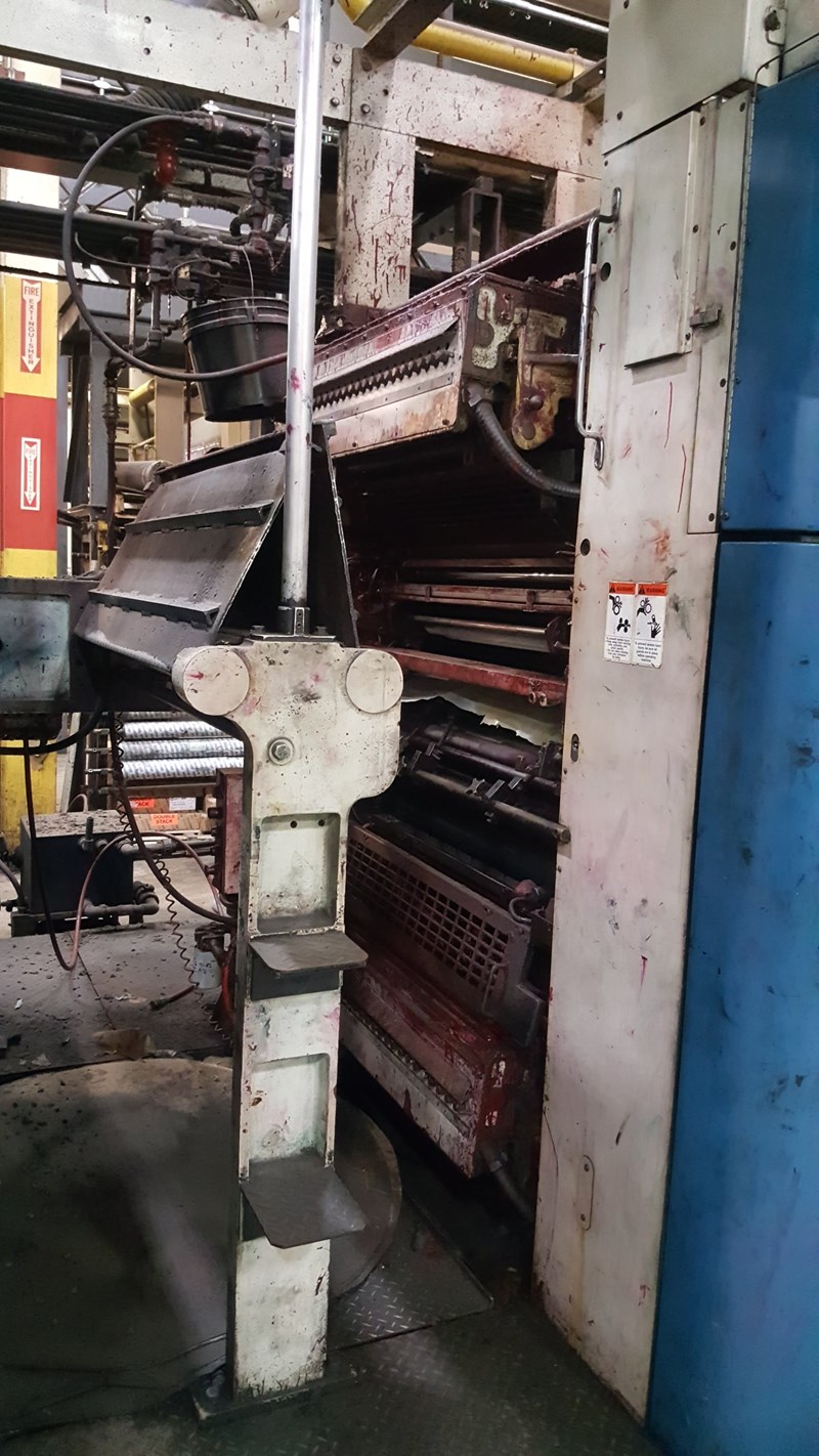 Used 1997 Heidelberg Harris M1000B (9) Unit (2) Web Press year 1997 ...