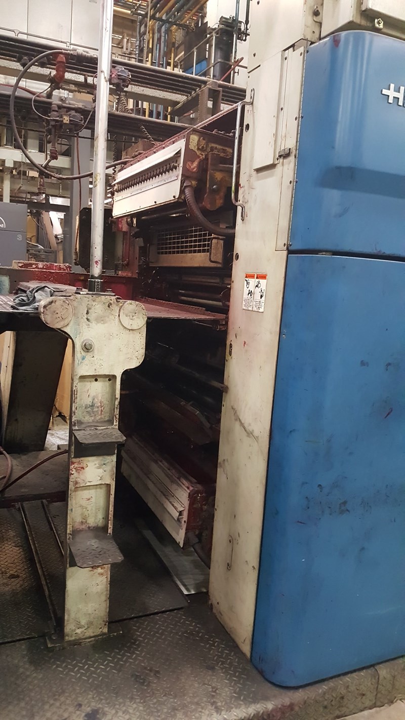 Used 1997 Heidelberg Harris M1000B (9) Unit (2) Web Press year 1997 ...