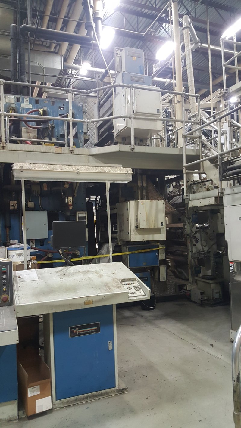 Used 1997 Heidelberg Harris M1000B (9) Unit (2) Web Press year 1997 ...