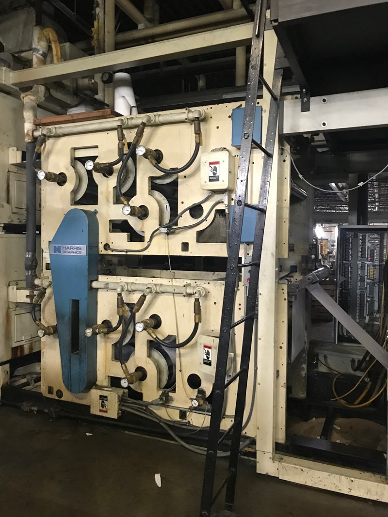 Used Harris M110B - 6 Unit Press; 2 Web press year 1985 | PressCity