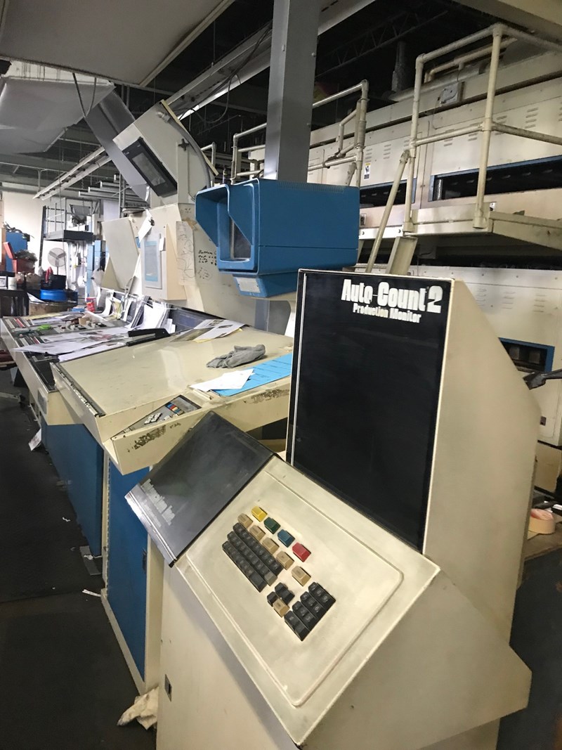 16 color Used Harris M110B - 6 Unit Press; 2 Web press year 1985 ...