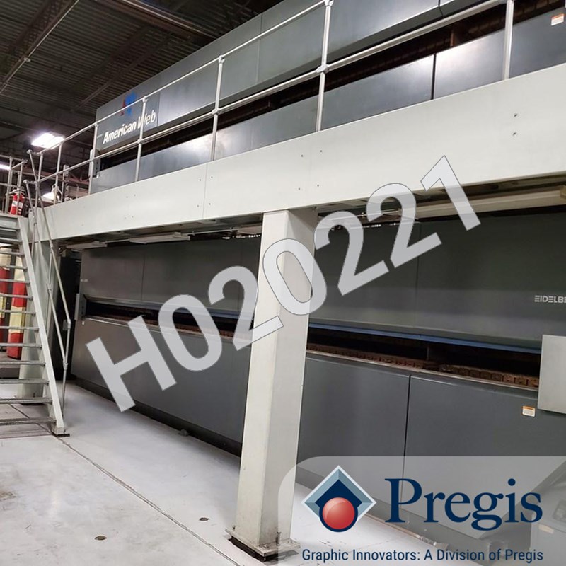 Used 2002 M600 (8) Unit (2) Web Offset Press year 2002 | PressCity