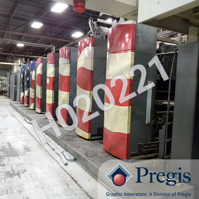 Used 2002 M600 (8) Unit (2) Web Offset Press year 2002 | PressCity